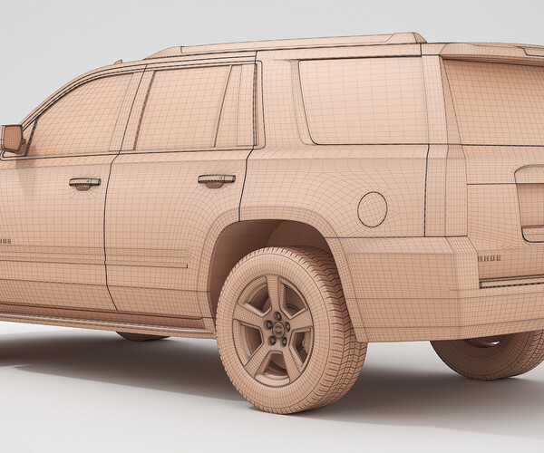 ArtStation - Chevrolet Tahoe 2018 | Resources