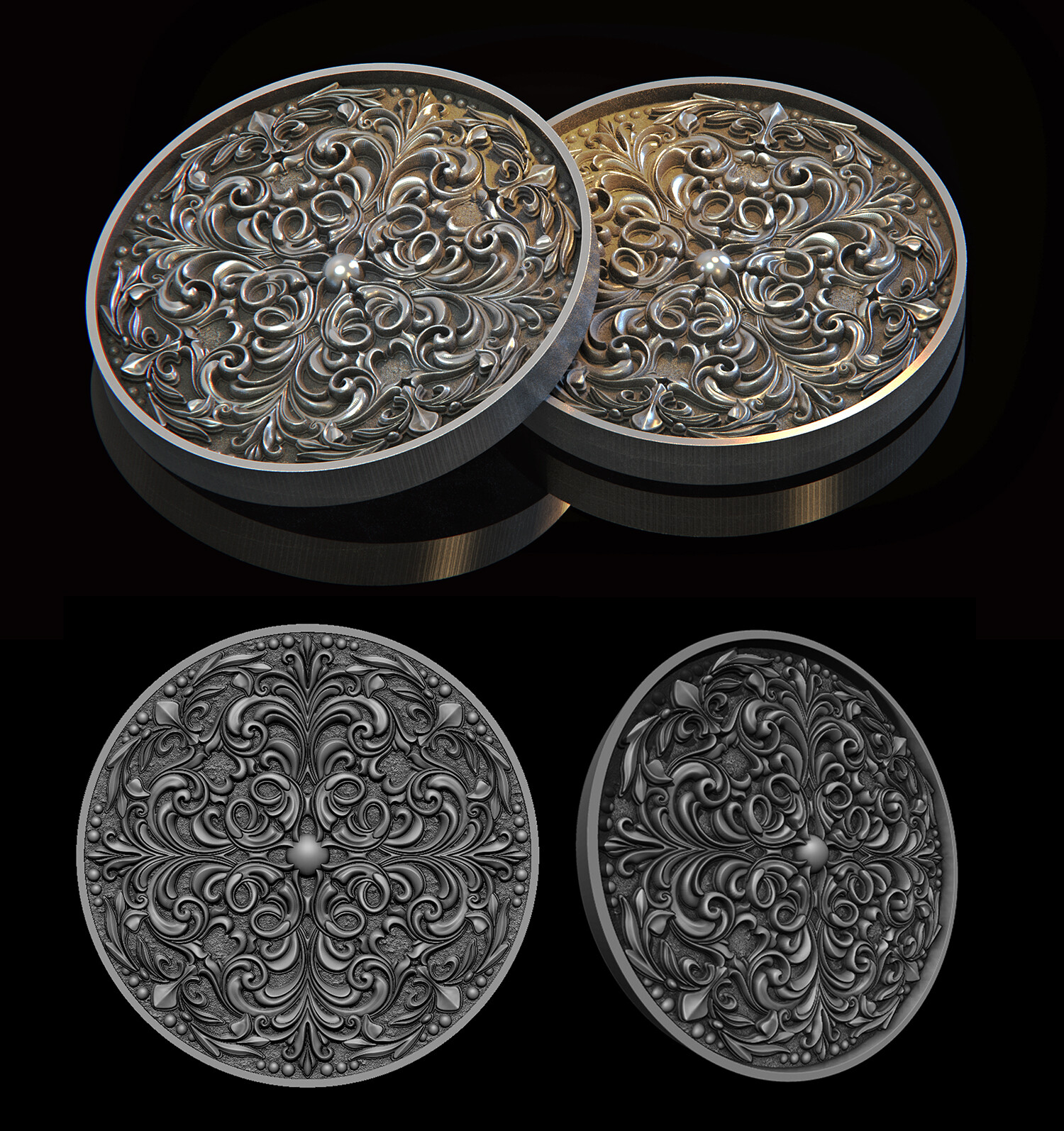 ArtStation - Fiber Laser Coin Set - Combo 02 | Resources