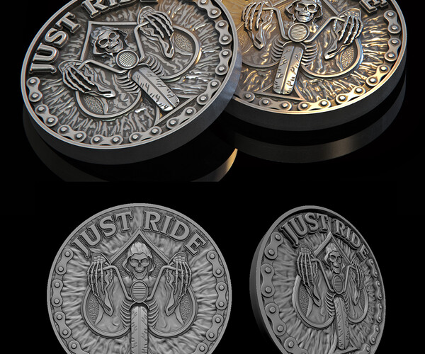 ArtStation - Fiber Laser Coin Set - Combo 02 | Resources