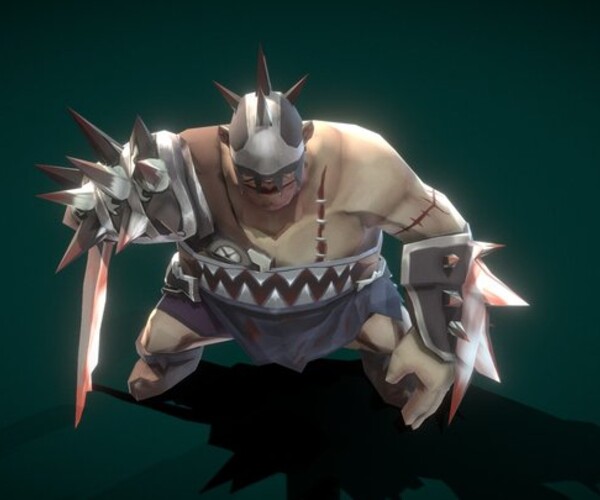 ArtStation - Cartoon Villain Butcher | Game Assets