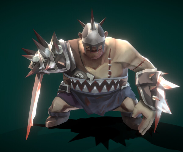 ArtStation - Cartoon Villain Butcher | Game Assets