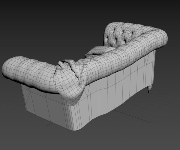 ArtStation - Busted Sofa | Game Assets