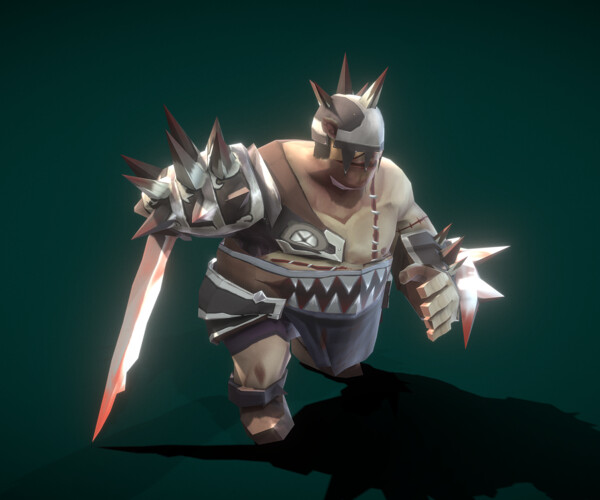 ArtStation - Cartoon Villain Butcher | Game Assets