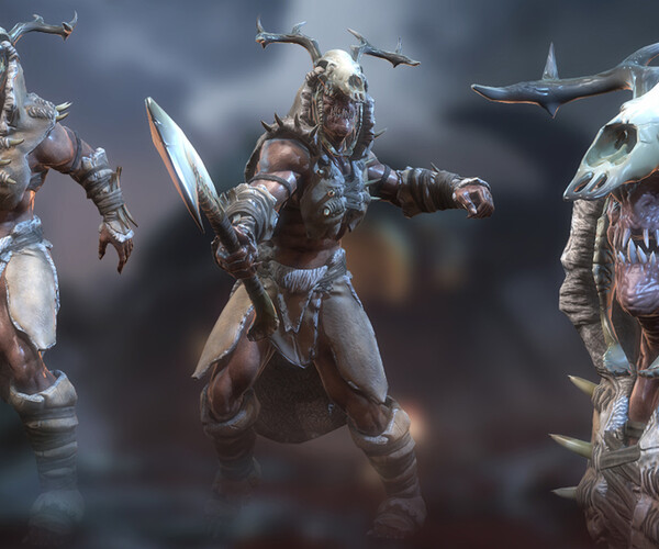 ArtStation - Orc Ursag | Game Assets