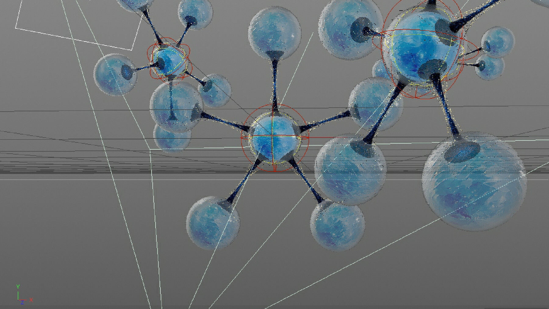 ArtStation - Technology Electronics Medicine Microorganism Abstract ...