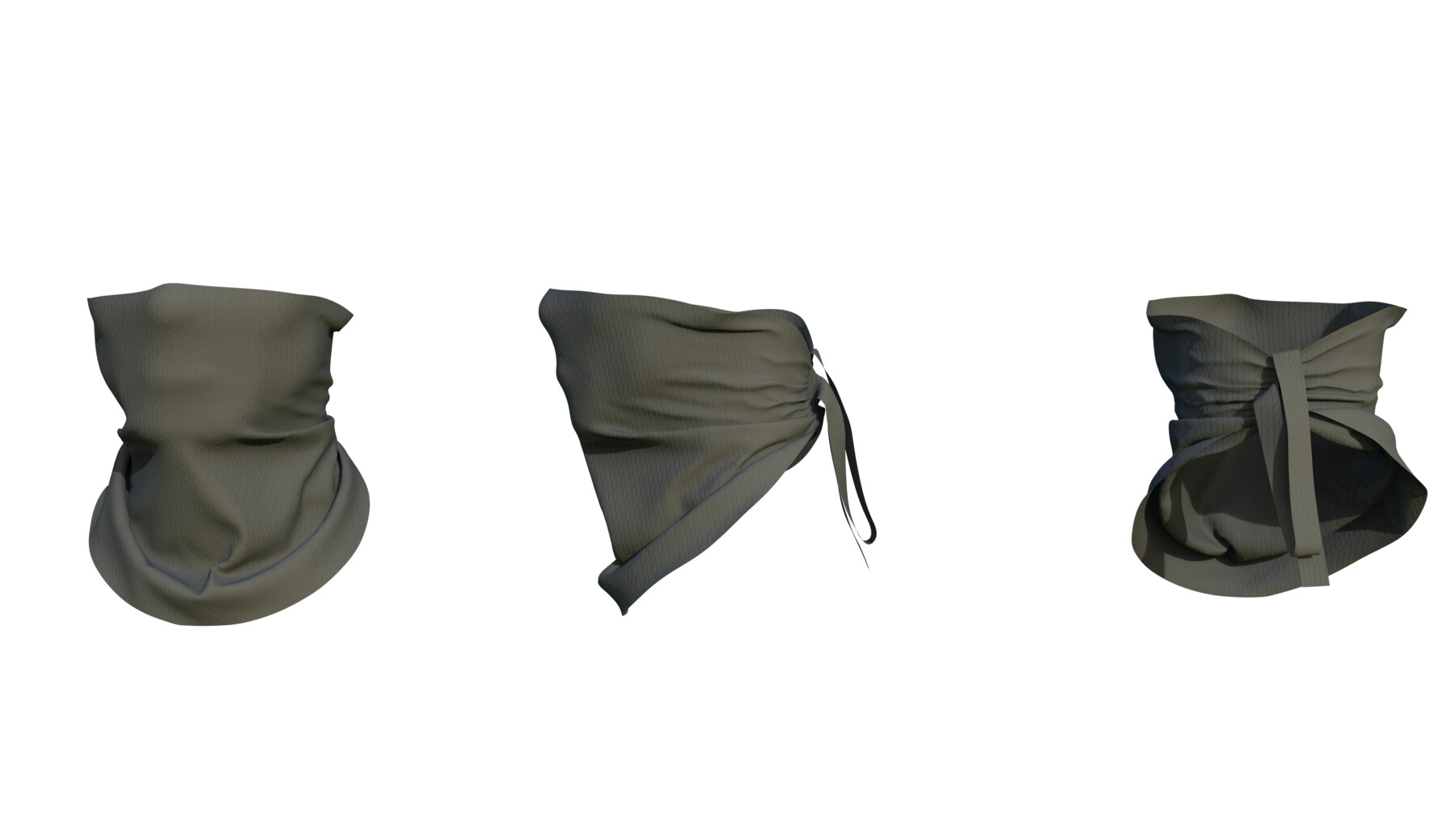 ArtStation - Face Mask Low Poly With UV Vol 3 | Game Assets