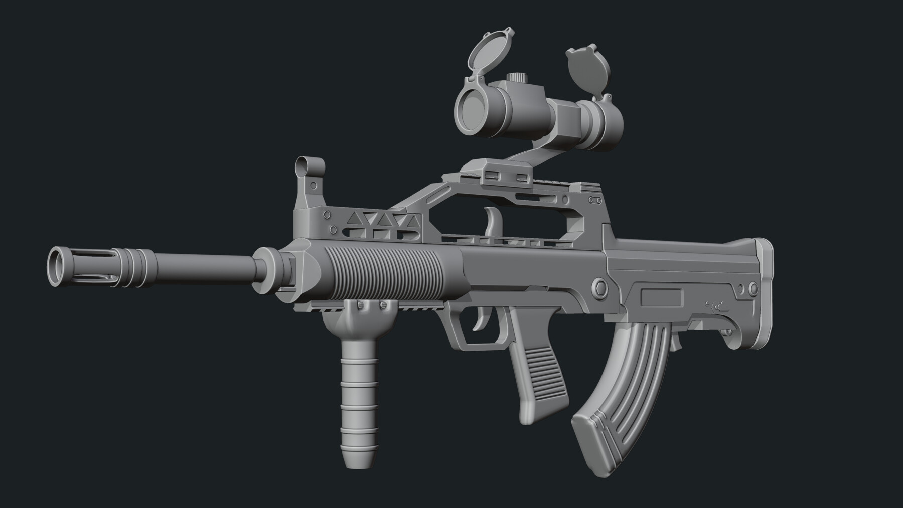 ArtStation - QBZ 95 Gun | Game Assets