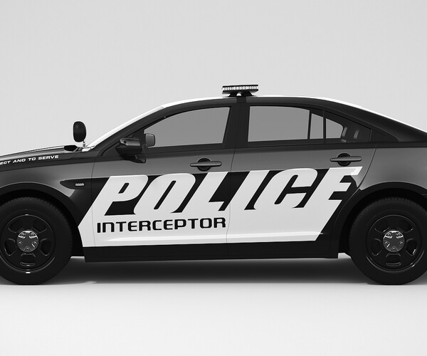 ArtStation - Ford Taurus Police | Resources