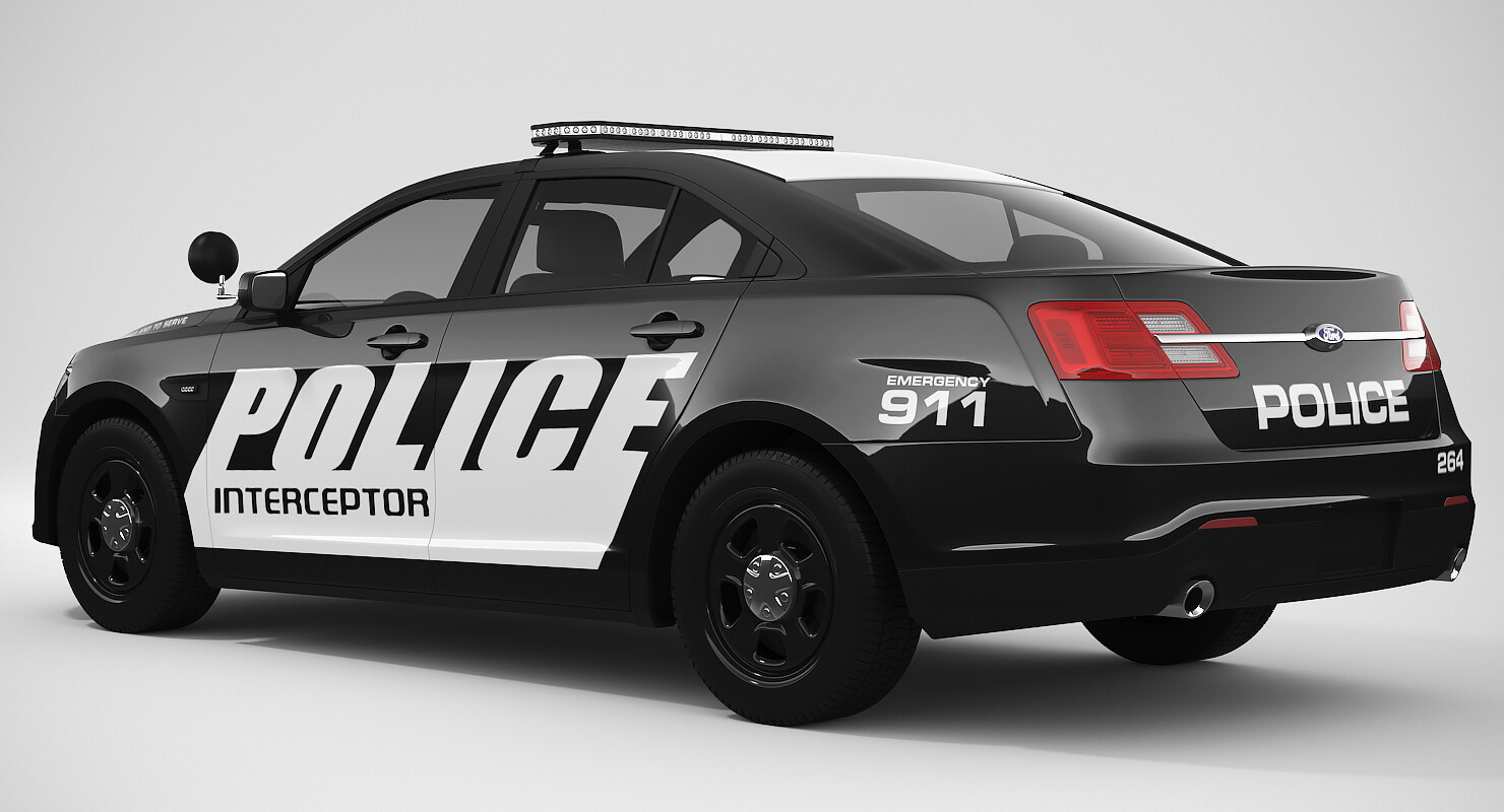 ArtStation - Ford Taurus Police | Resources