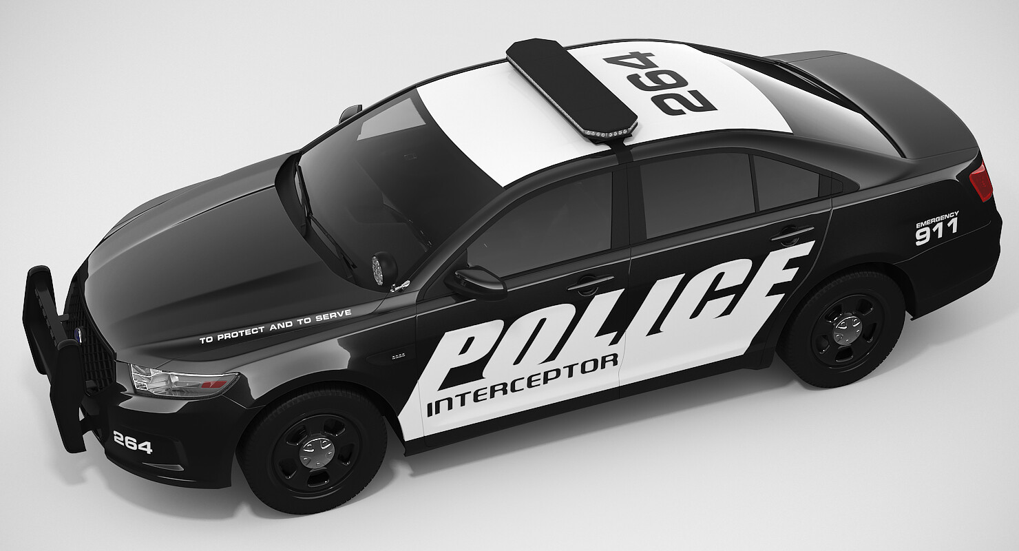 ArtStation - Ford Taurus Police | Resources
