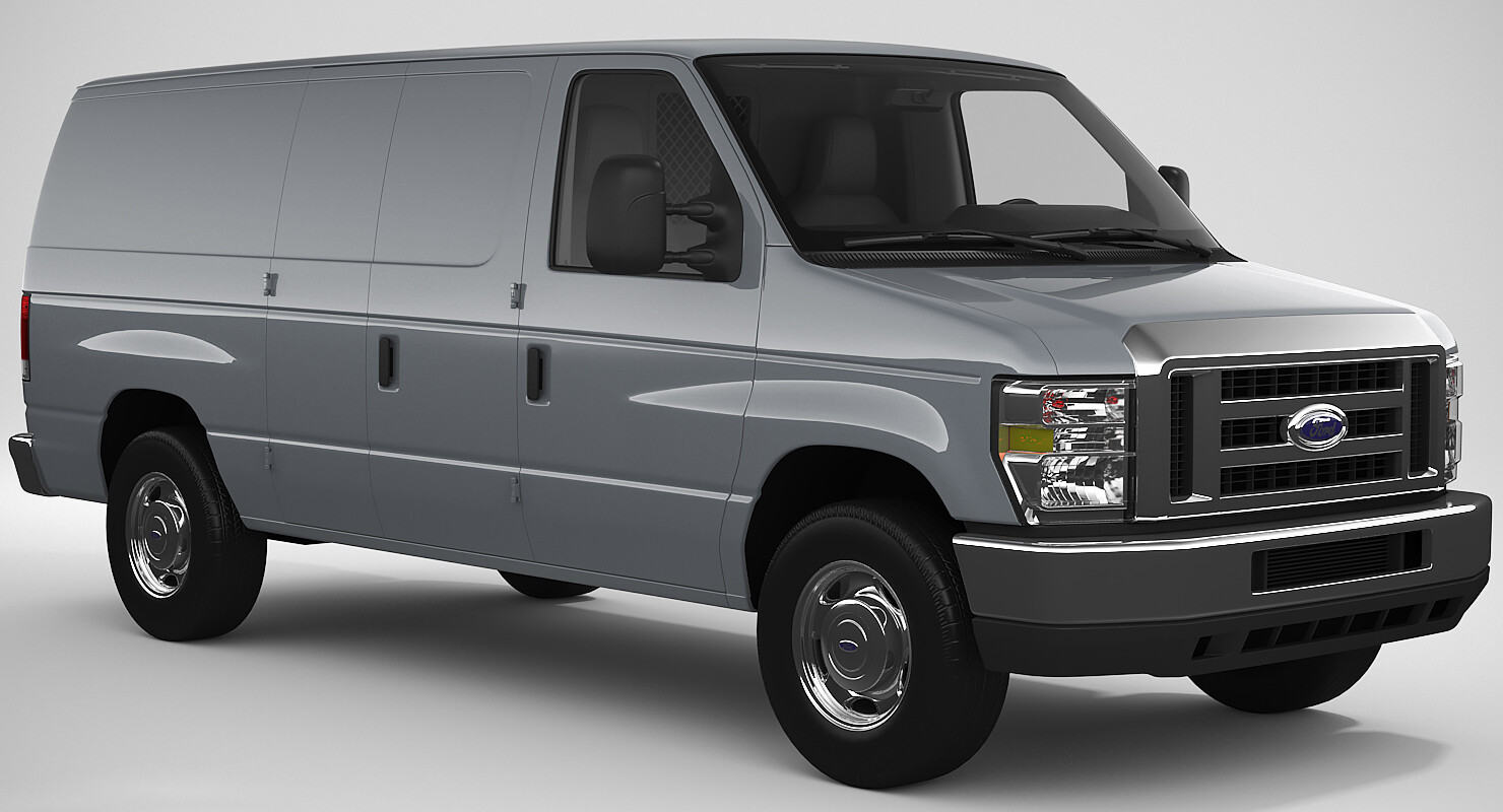 ArtStation - Ford E-Series E-350 Cargo Van | Resources
