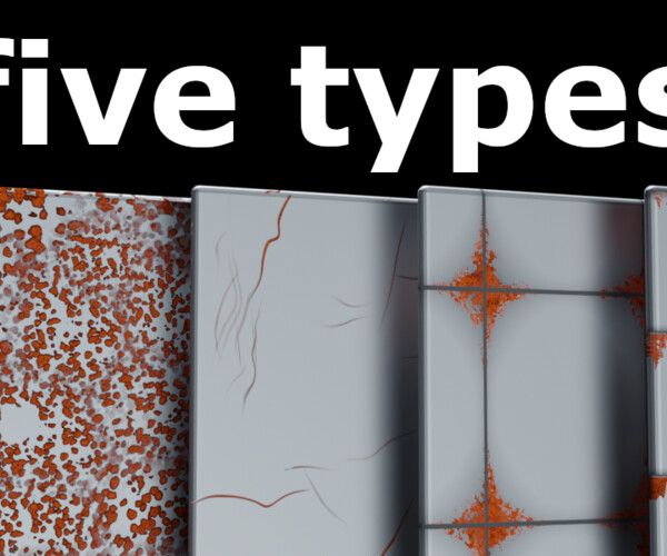 ArtStation - Rust Shader for Blender | Resources