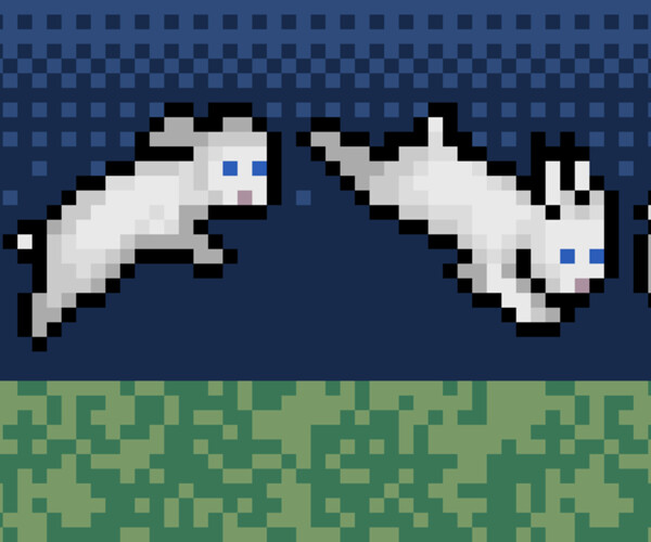ArtStation - Pixel Rabbit | Game Assets