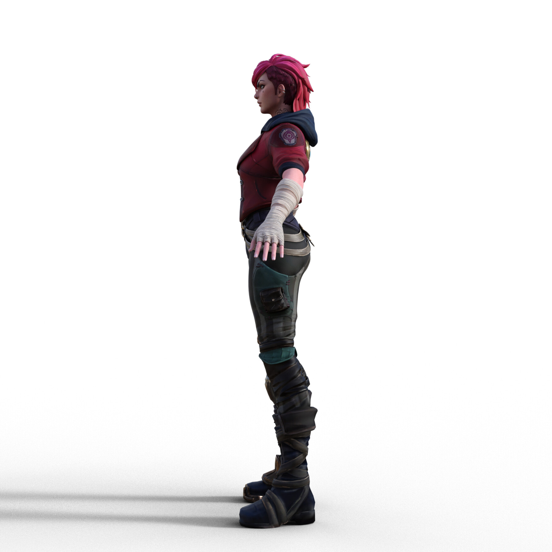 ArtStation - League of Legends - Vi RIGGED | Resources