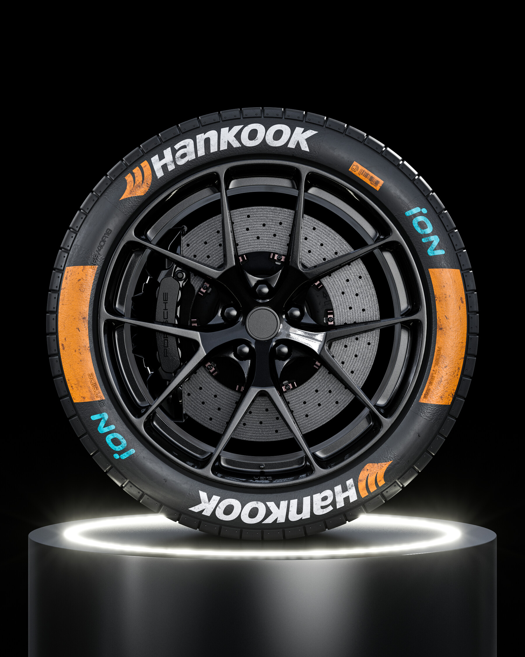 ArtStation - Hankook ION • FIA Formula E 2023 • 265/40 ZR18 (Real World ...