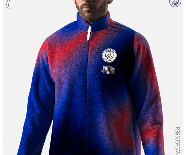 ArtStation - nike x jordan: flight mvp jacket 3d model for CLO ...
