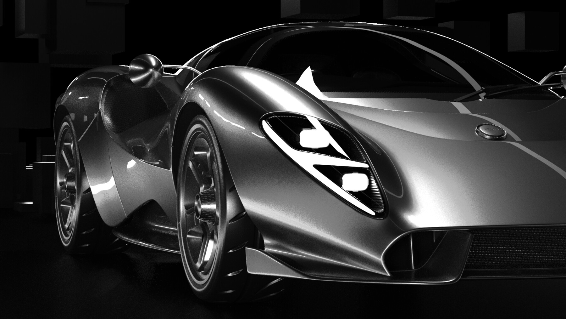 ArtStation - De Tomaso P72 || 2020 | Resources