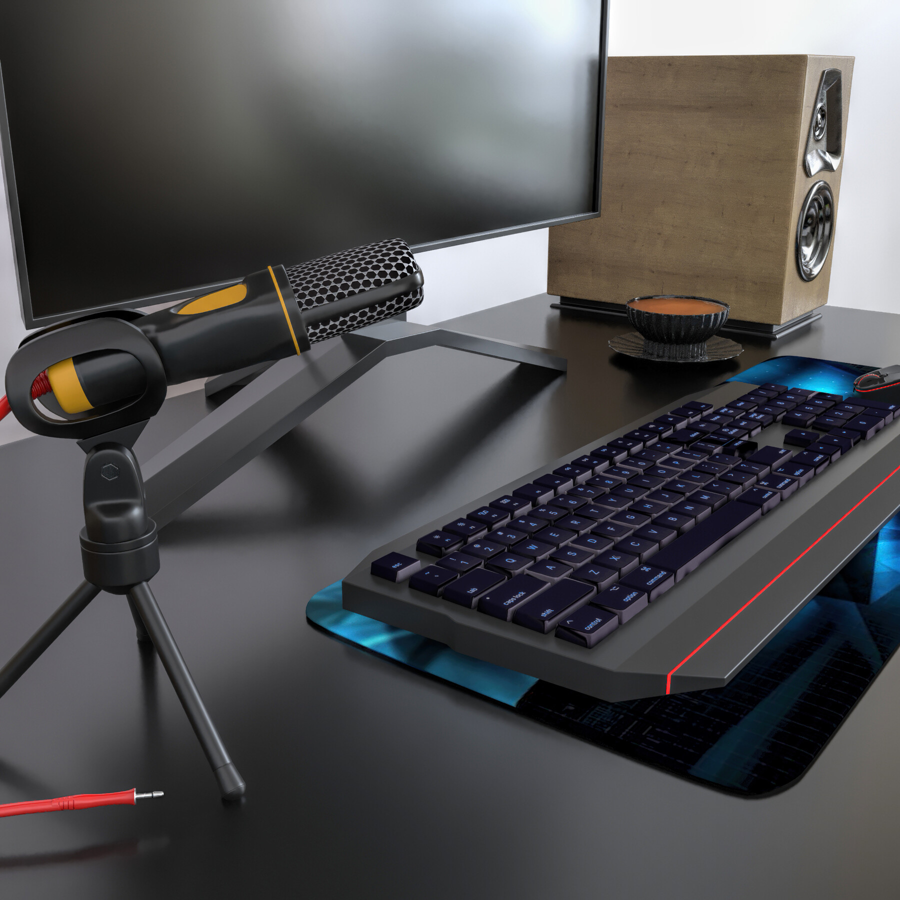 ArtStation - pc game room | Game Assets