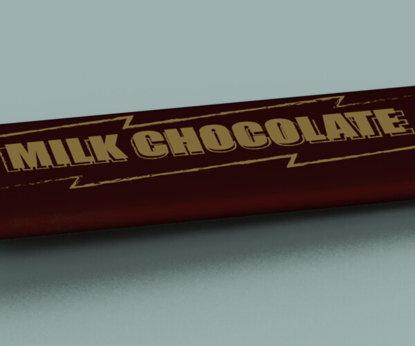ArtStation - CHOCOLATE BAR LOW POLY GAME READY | Game Assets