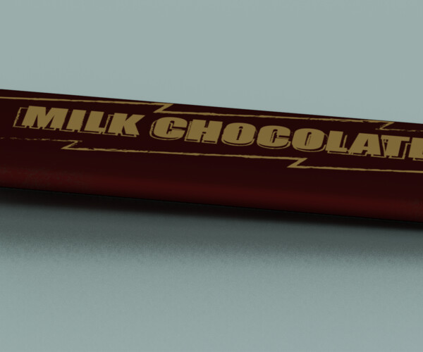ArtStation - CHOCOLATE BAR LOW POLY GAME READY | Game Assets