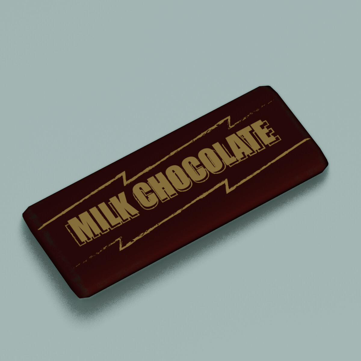 ArtStation - CHOCOLATE BAR LOW POLY GAME READY | Game Assets