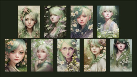 ArtStation - Nature Beauty set | Artworks