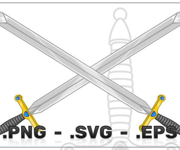 ArtStation - Vector Design Of Different Kind Of Medieval Swords | Artworks