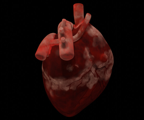 ArtStation - HUMAN HEART LOW POLY GAME READY | Game Assets