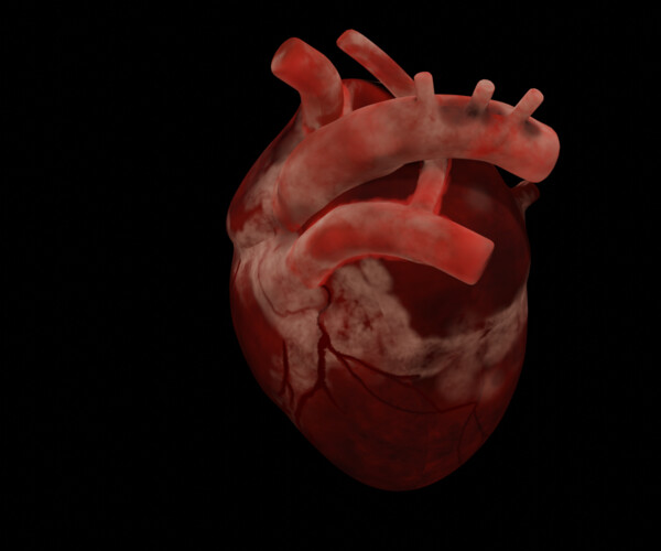 ArtStation - HUMAN HEART LOW POLY GAME READY | Game Assets