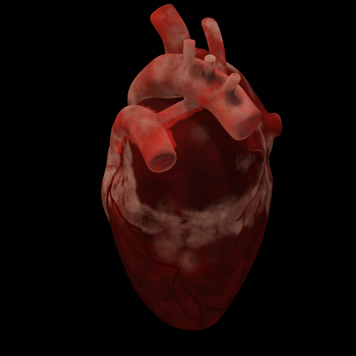 ArtStation - HUMAN HEART LOW POLY GAME READY | Game Assets