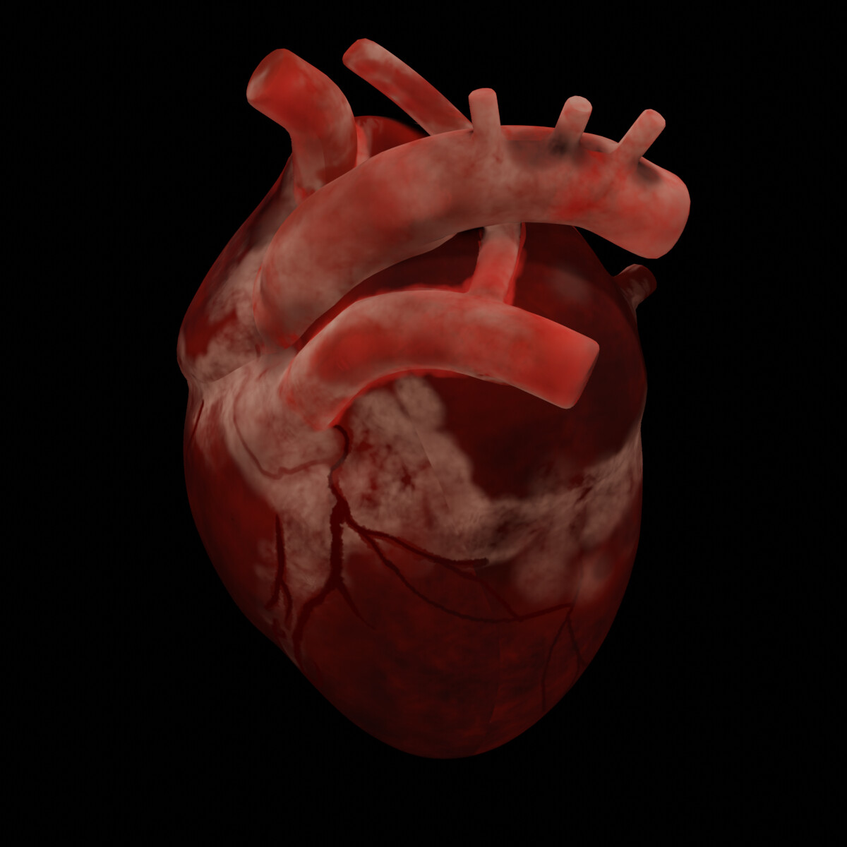 ArtStation - HUMAN HEART LOW POLY GAME READY | Game Assets