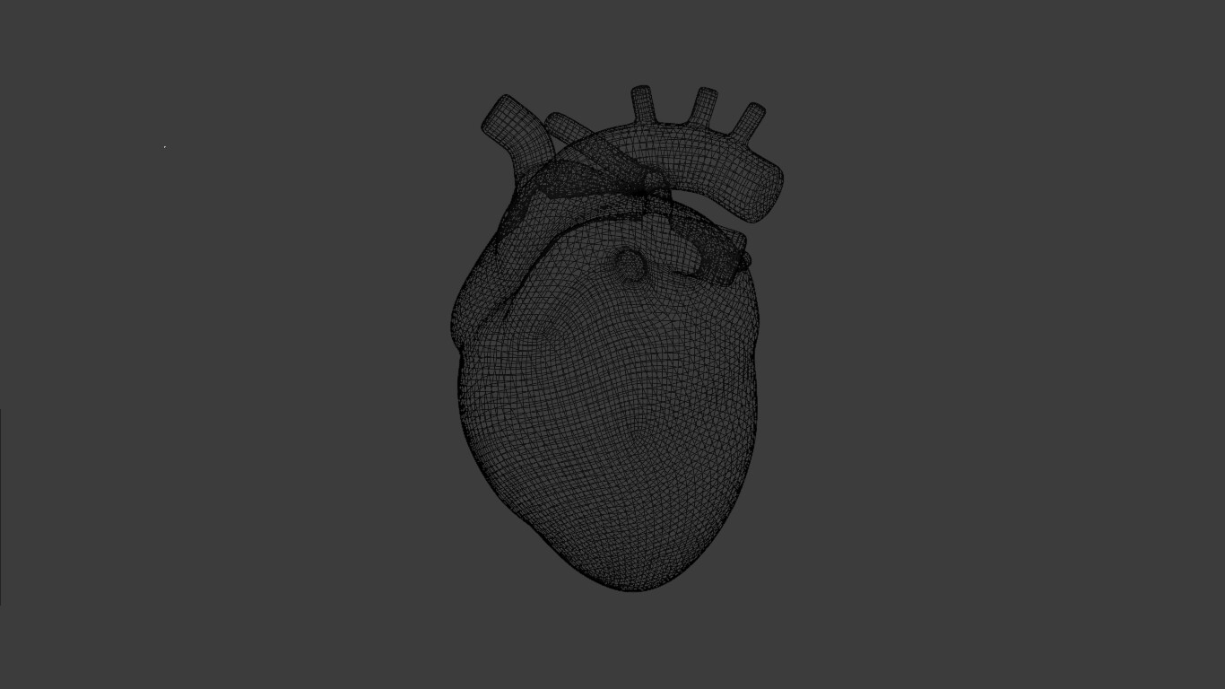 ArtStation - HUMAN HEART LOW POLY GAME READY | Game Assets