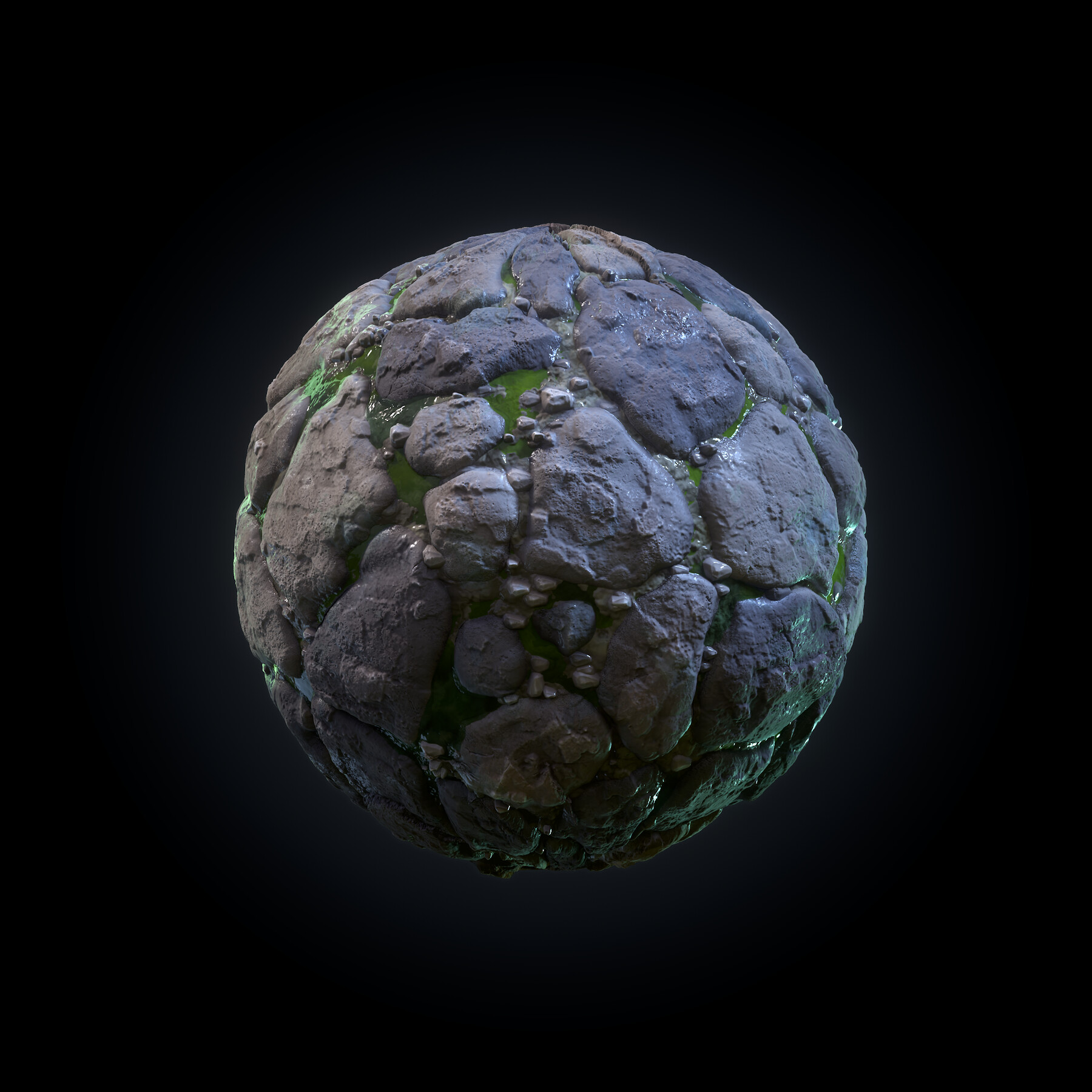 ArtStation - rock drit water - VOL 02 - substance designer | Game Assets