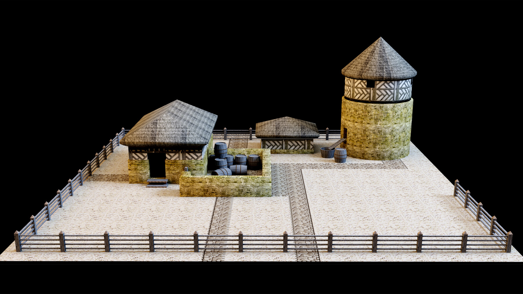 ArtStation - Farm- 3d Model | Resources