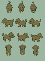 ArtStation - Pixel Dog Aimations 2 | Game Assets