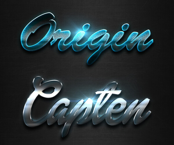 ArtStation - 10 Glowing Light Text Effect Bundle PSD-Vol 10 | Artworks