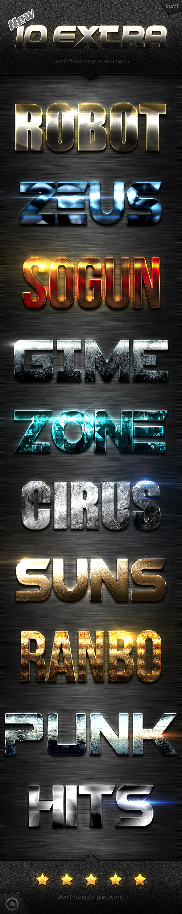 ArtStation - 10 Modern Light Text Effects Vol.4 | Artworks