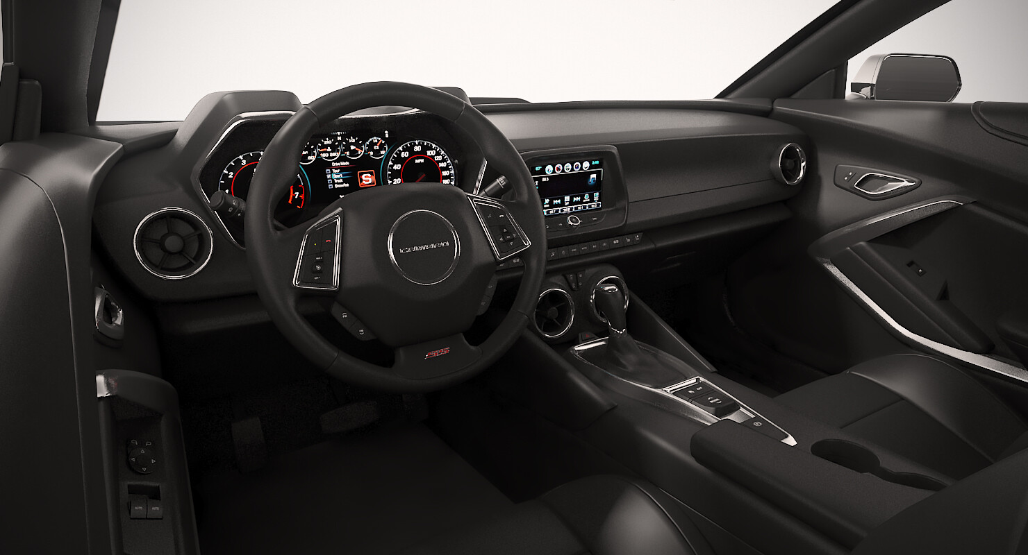 ArtStation - Chevrolet Camaro 2018 with Interior | Resources