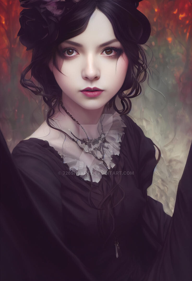 ArtStation - Gothic Beauty 9 | Artworks
