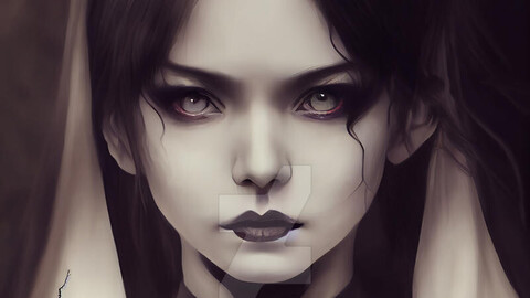 ArtStation - Gothic Beauty 15 | Artworks