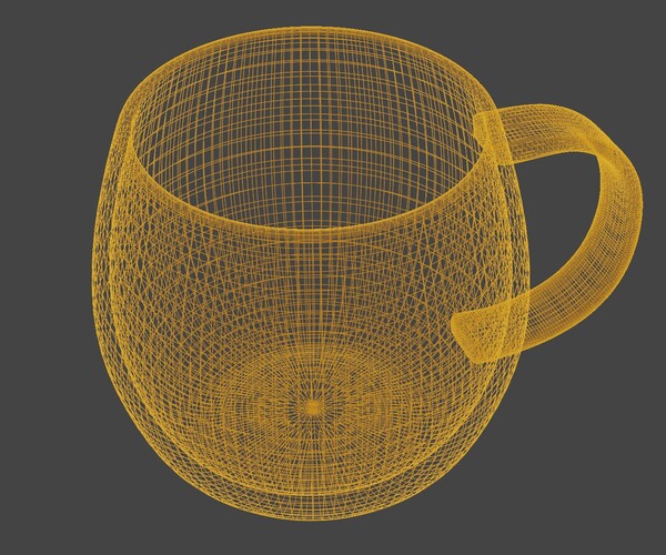 ArtStation - Coffee Mug 3D Model | Game Assets