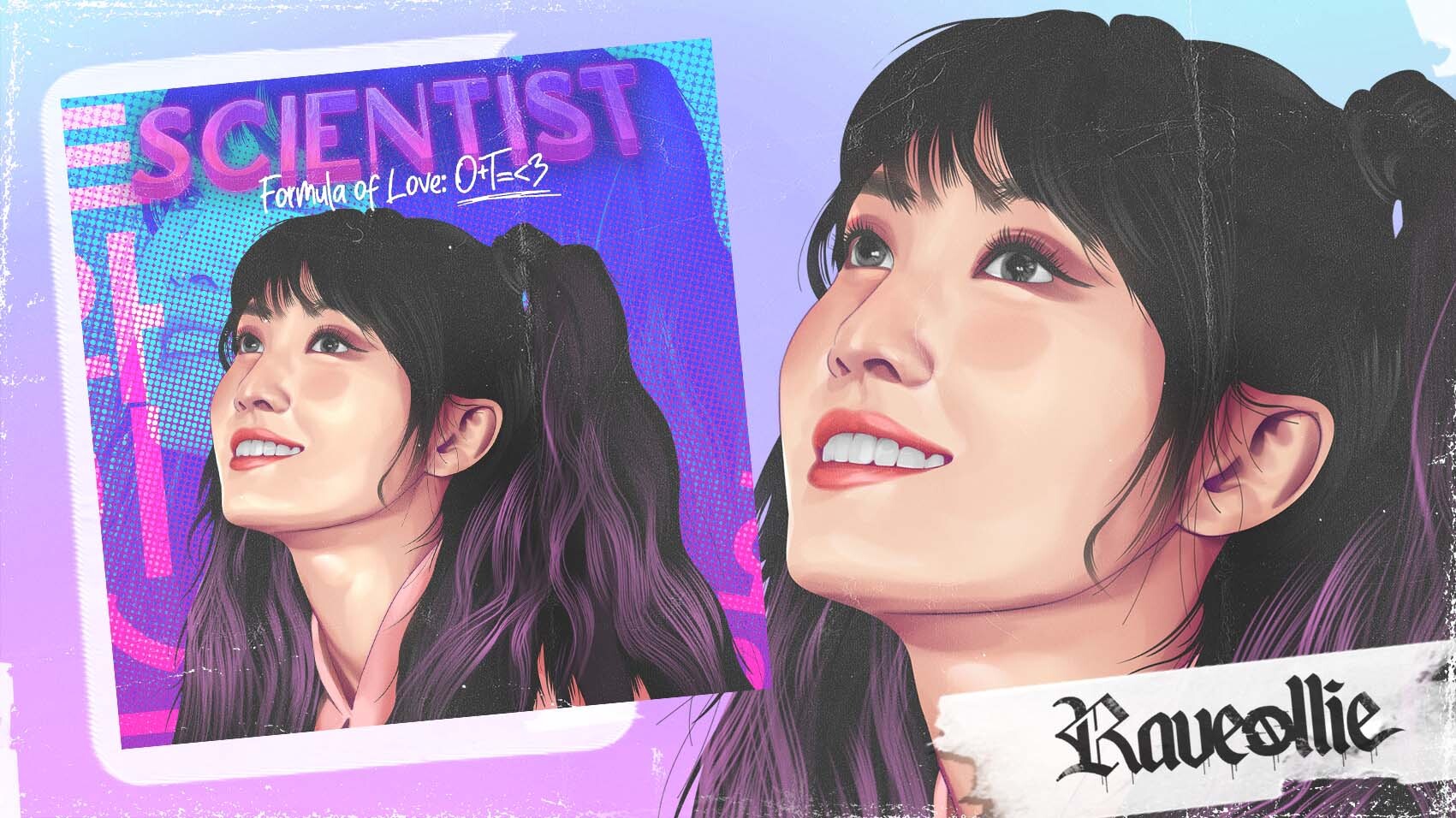 ArtStation - TWICE Momo (Scientist) Vector Poster Art (PNG Clipart ...