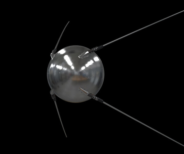 ArtStation - Sputnik-1 | Game Assets