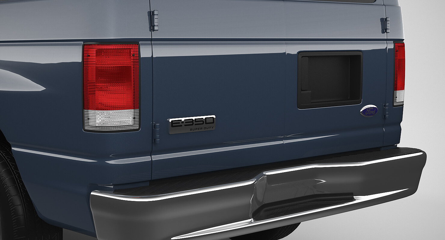 ArtStation - Ford E-Series E-350 Passenger Van | Resources