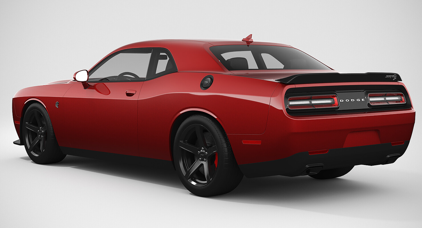 ArtStation - Dodge Challenger Hellcat 2019 | Resources