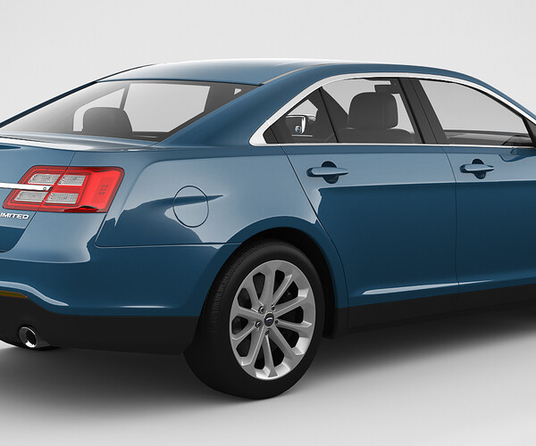 ArtStation - Ford Taurus 2019 | Resources