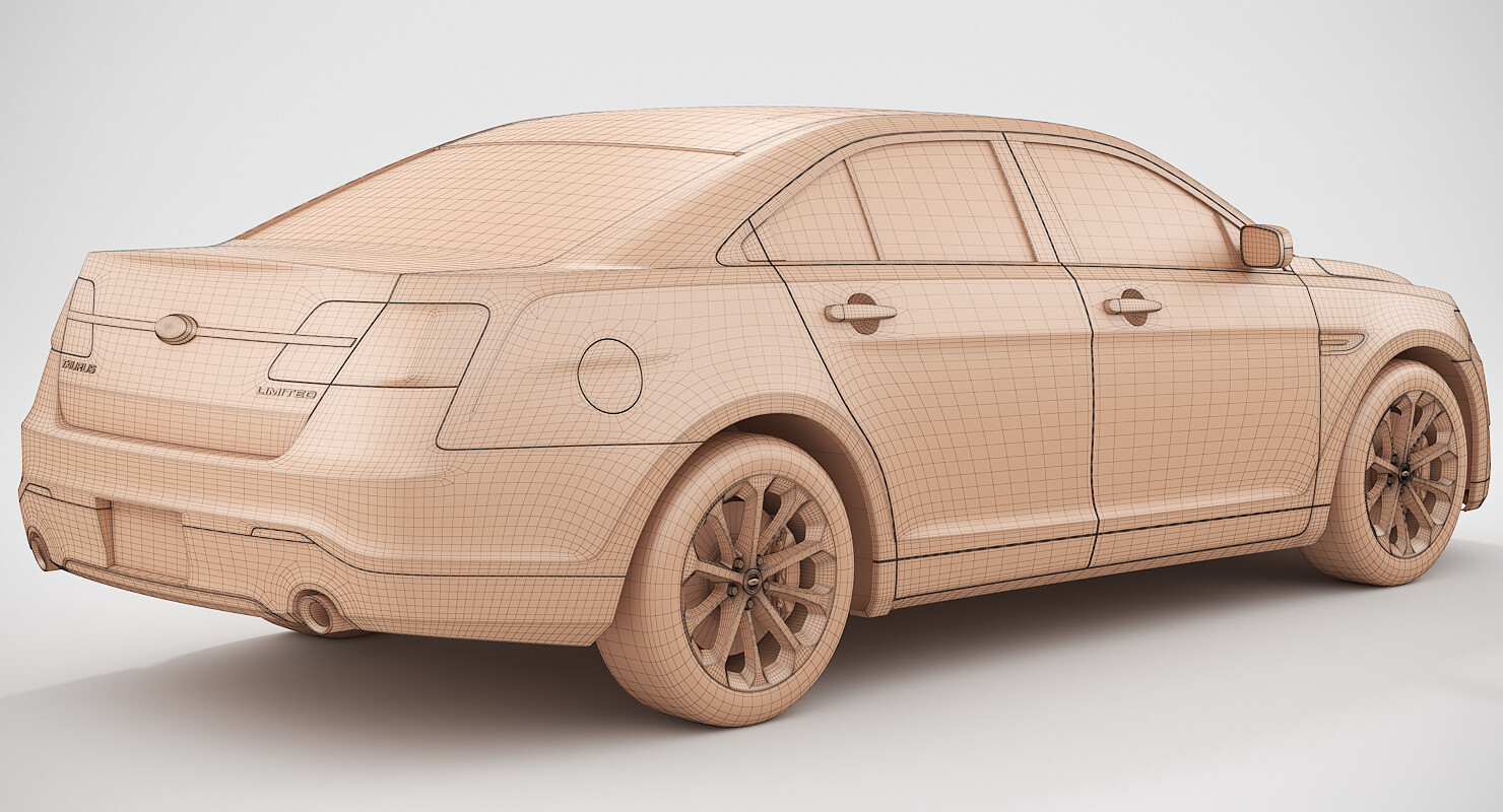 ArtStation - Ford Taurus 2019 | Resources