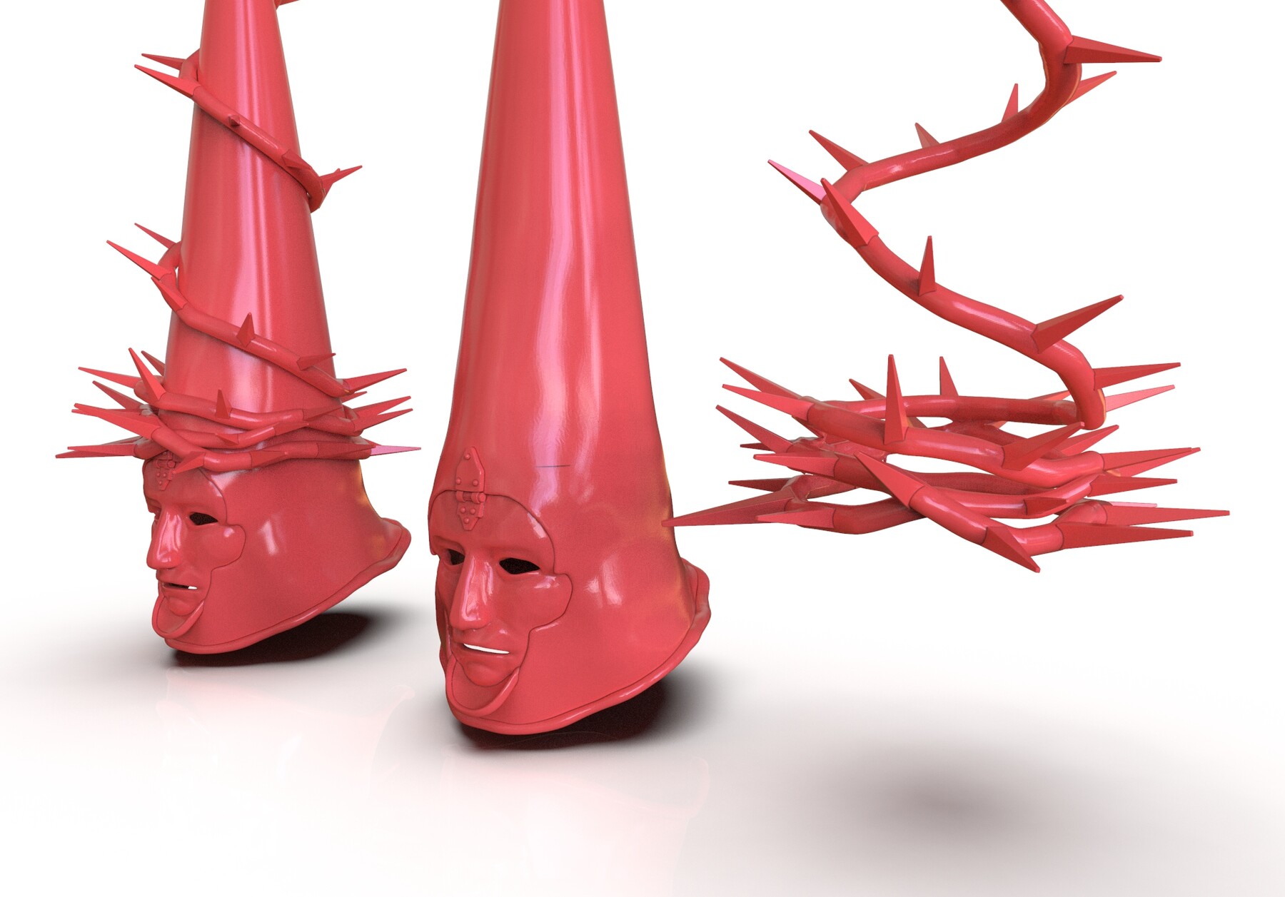 ArtStation - The Penitent One Helmet Blasphemous Stoic Mask | Resources