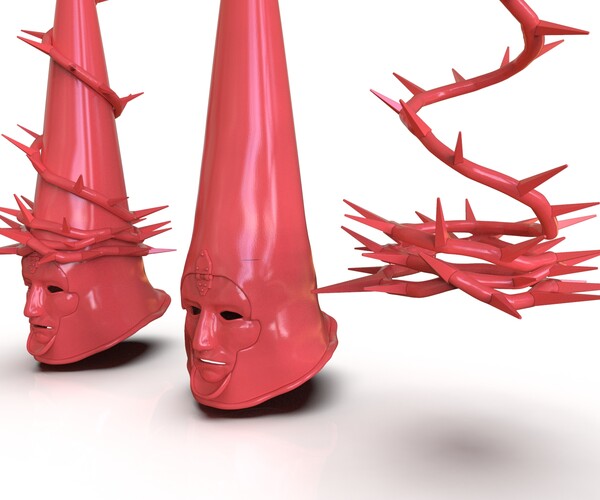 ArtStation - The Penitent One Helmet Blasphemous Stoic Mask | Resources