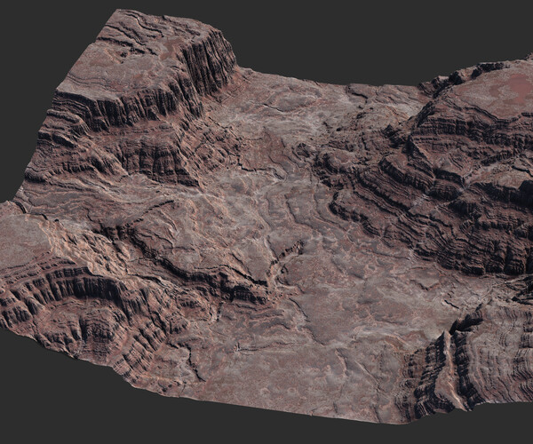 ArtStation - Desertic Valleys Collection Vol.2 | 12 Terrains at 8k ...